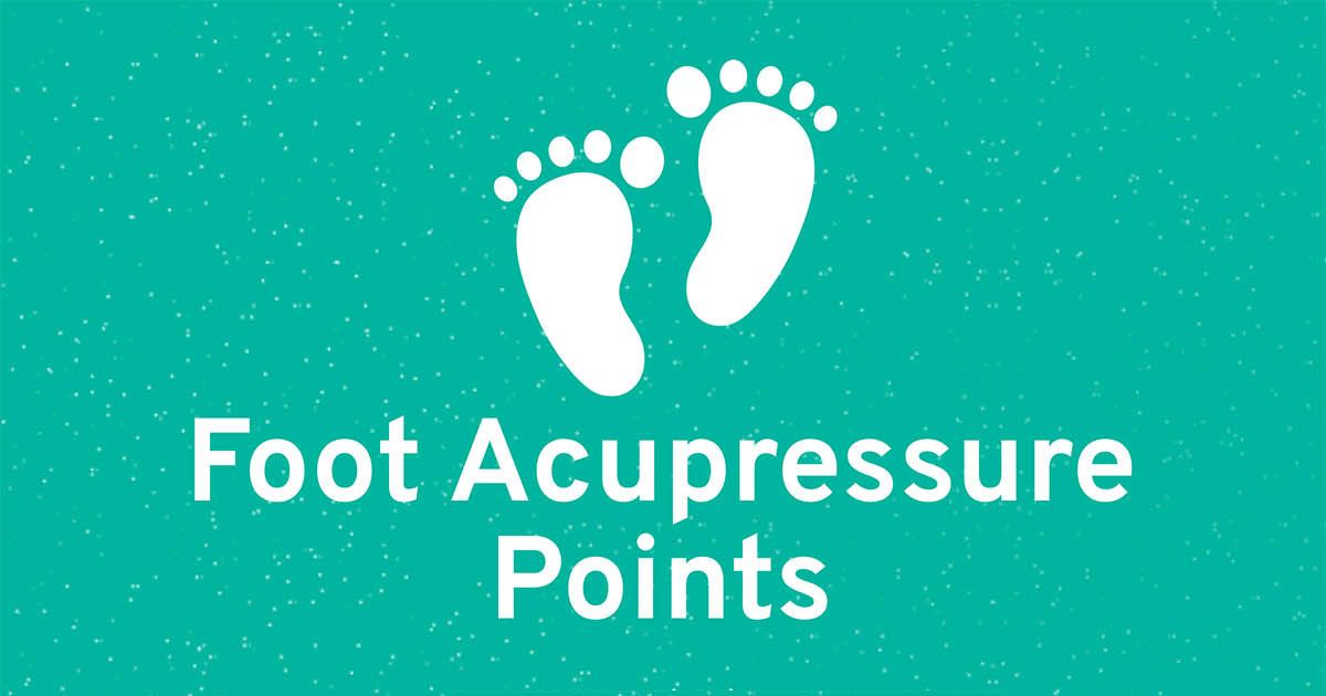 Foot Pressure Points (Infographic Chart)